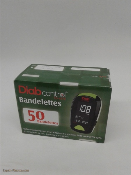 Expert Pharma : BANDELETTE DIAB CONTROL/50