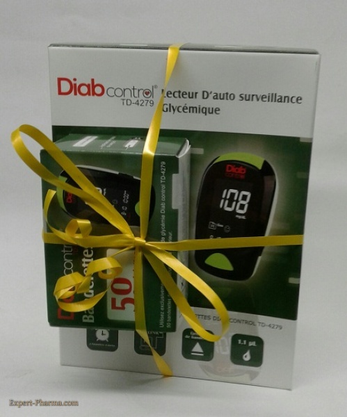 Expert Pharma : PROMO KIT DIAB CONTROL + 2 BANDELETTE /25