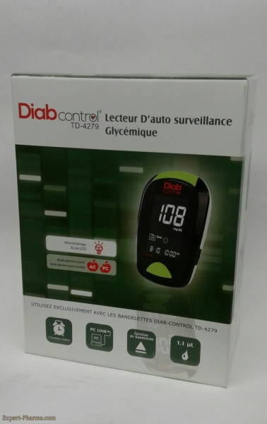 Expert Pharma : APPAREIL DIAB CONTROL + ACETONE